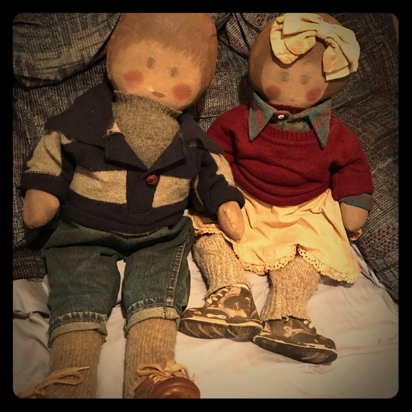 Other | Vintage 199s Rare Kuma Dolls Hand Made | Poshmark